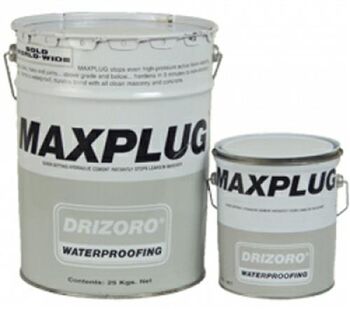 DRIZORO MAXPLUG FAST SETTING WATERPROOFING MORTAR